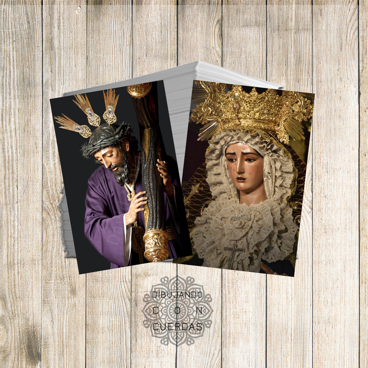 Nazareno | Dibujando con Cuerdas